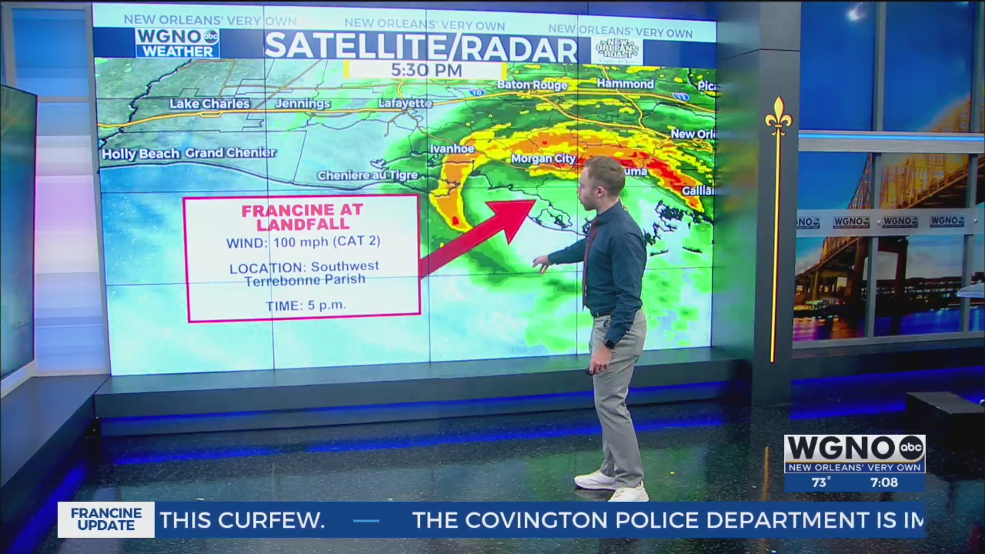 Meteorologist Scot Pilie breaks down impacts from Francine – WGNO