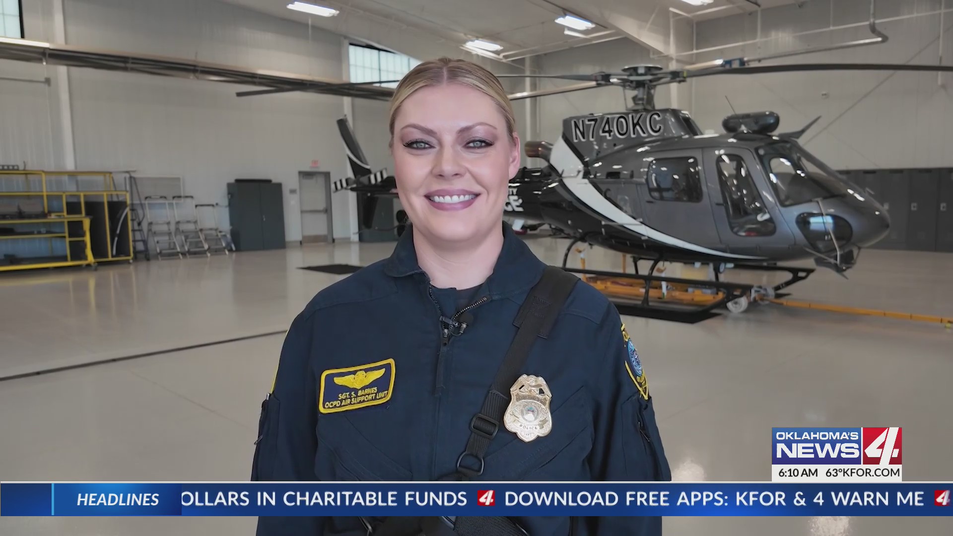 OKCPD Air Support Unit pilot recognized for being proud to serve – KFOR ...