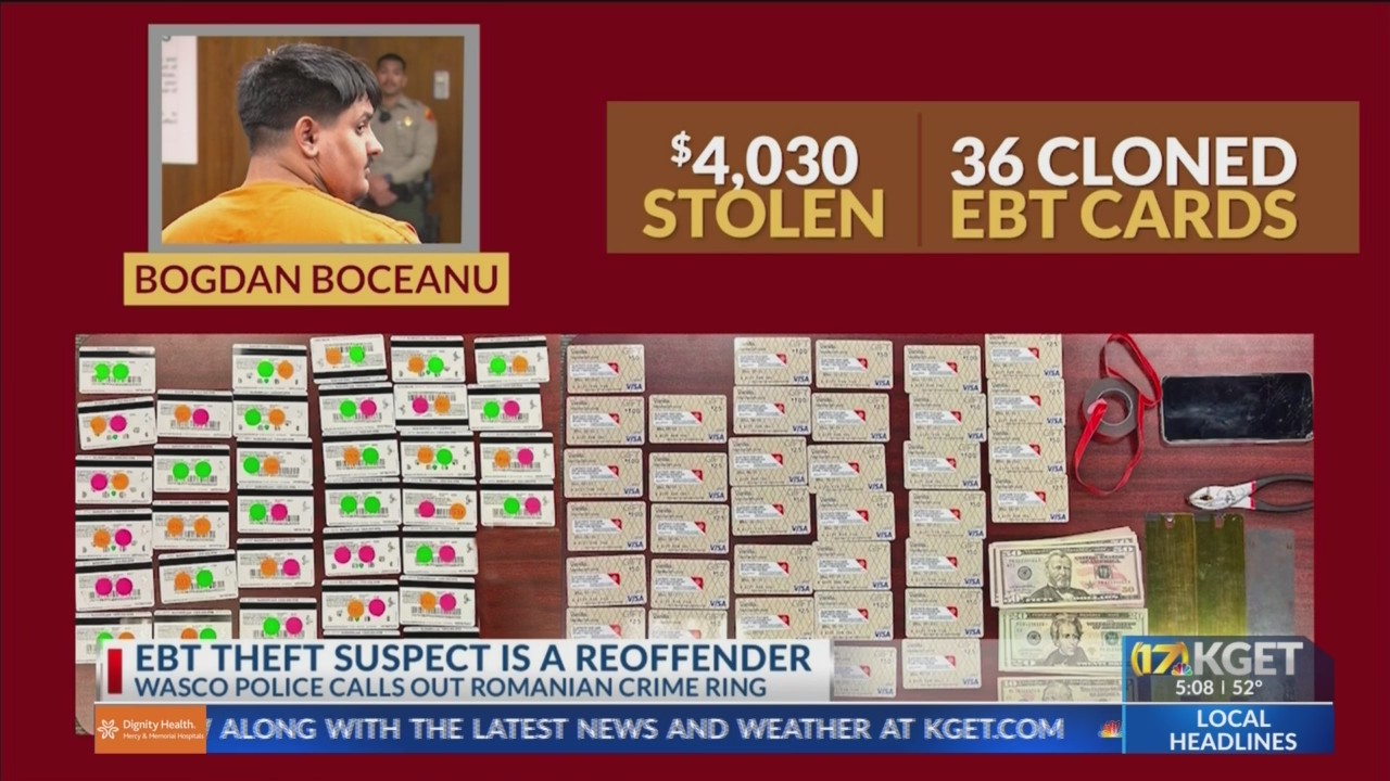 EBT theft suspect is a re-offender – KGET 17 News