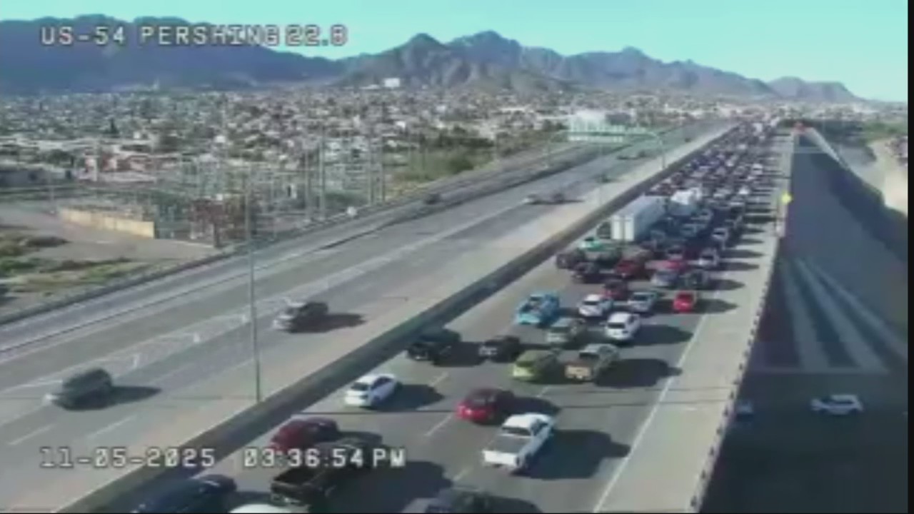 U.S. 54 northbound near Cassidy Gate closed – KTSM 9 News