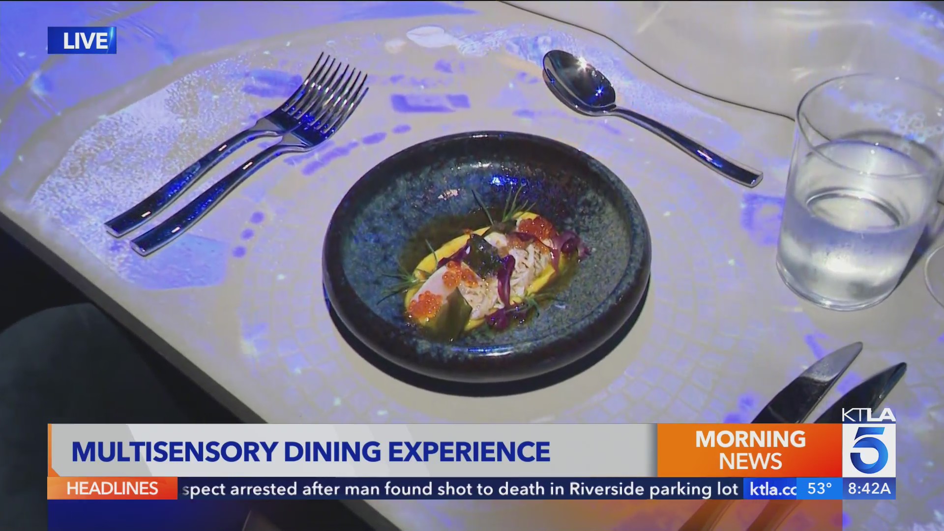 Explore a multisensory dining experience at The Gallery – KTLA