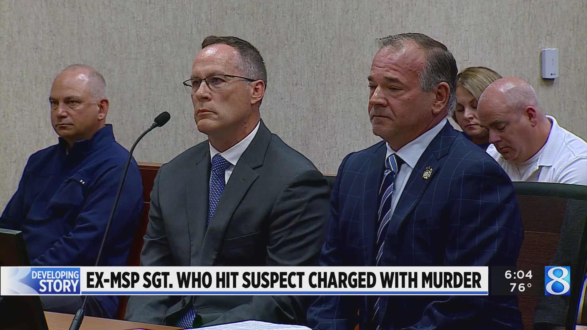 Former MSP detective sgt. charged with murder in death of fleeing ...
