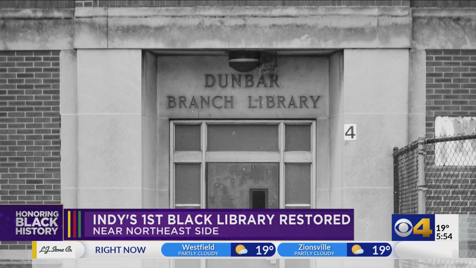 Indy’s 1st Black library restored by local, award-winning author – WTTV ...