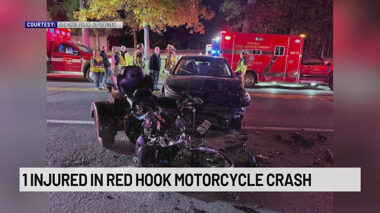 1 injured in Red Hook motorcycle crash – NEWS10 ABC