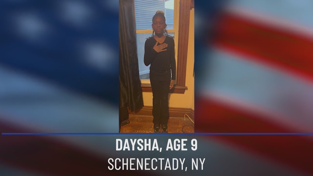Daysha gives us our daily Pledge of Allegiance! – NEWS10 ABC