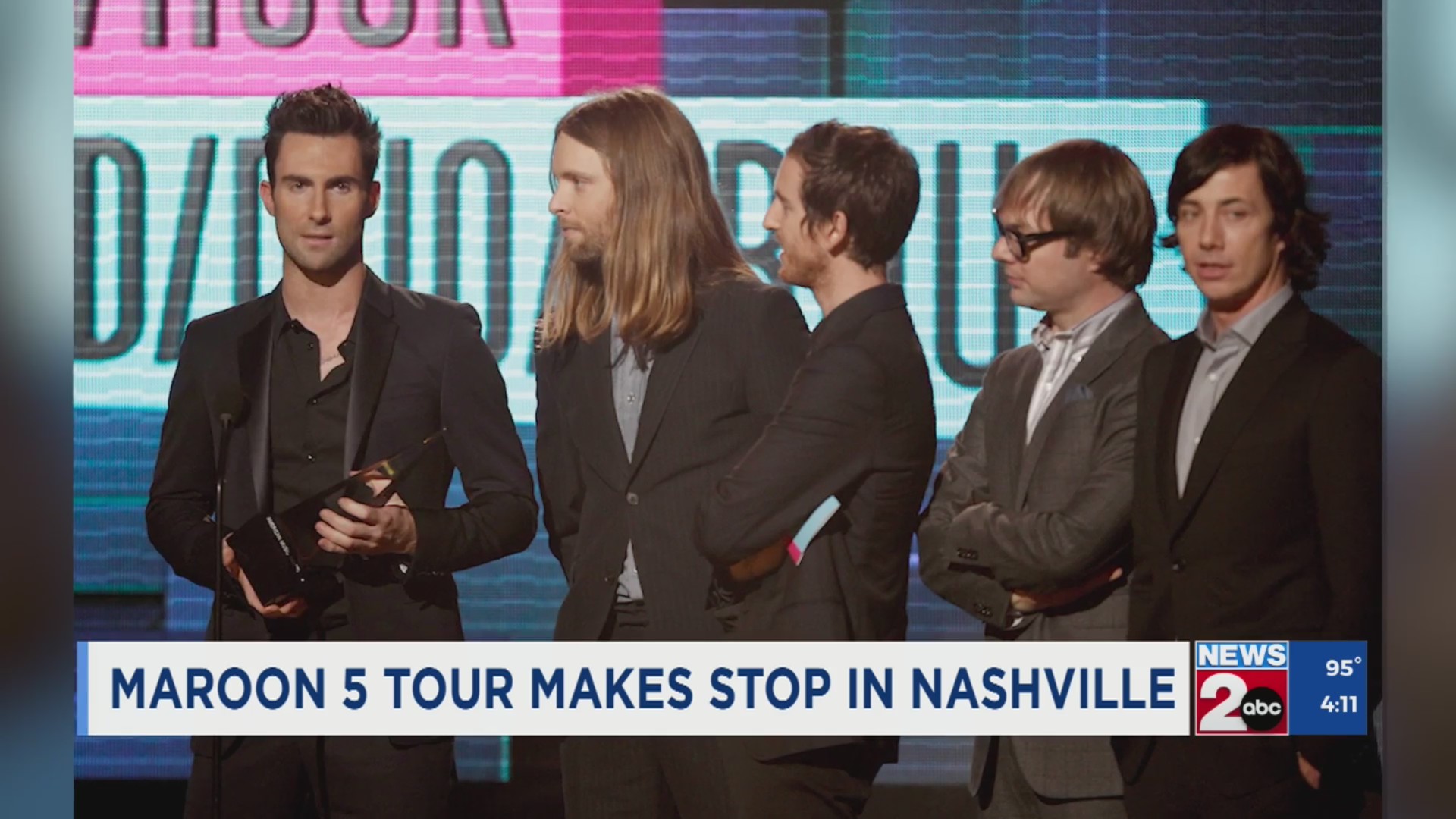 Maroon 5 announces new tour includes Nashville stop – WKRN News 2