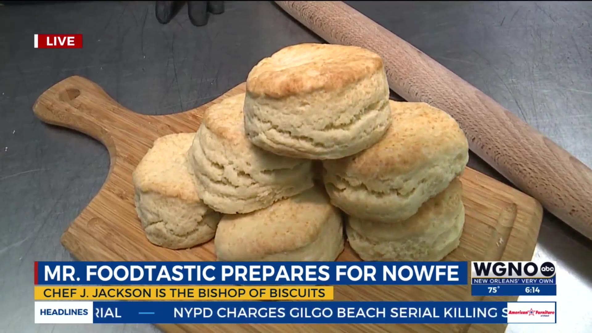 1,500 Soulfull Biscuits from The Bishop of Biscuits – WGNO