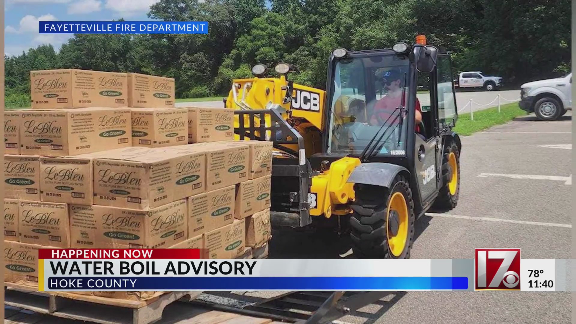 Water provided in Hoke County after boil order spurred by Debby – CBS17.com