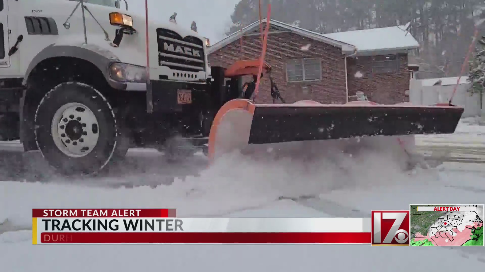 Tracking winter weather across Durham – CBS17.com