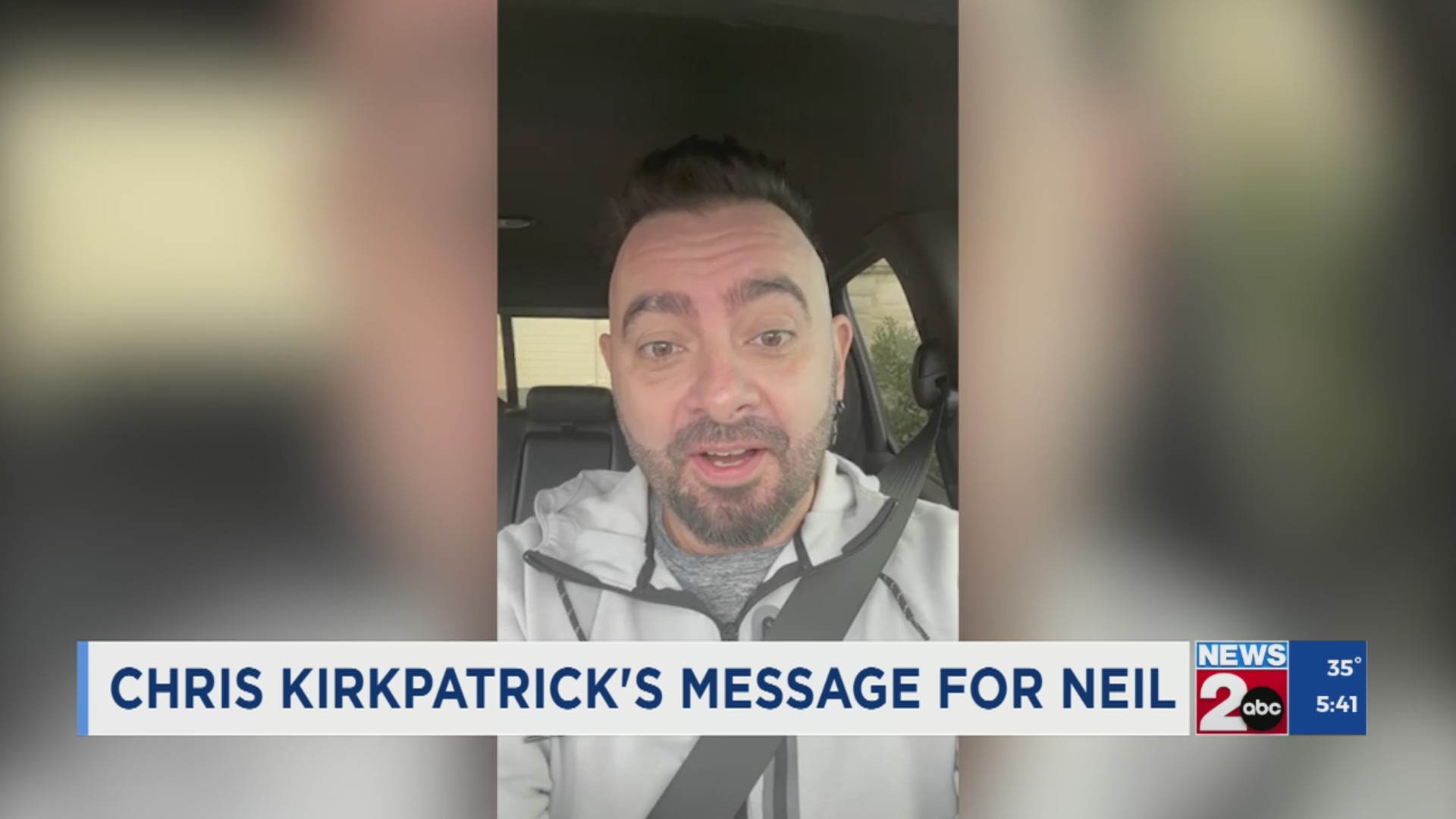 Chris Kirkpatrick says bye bye bye to Neil Orne – WKRN News 2