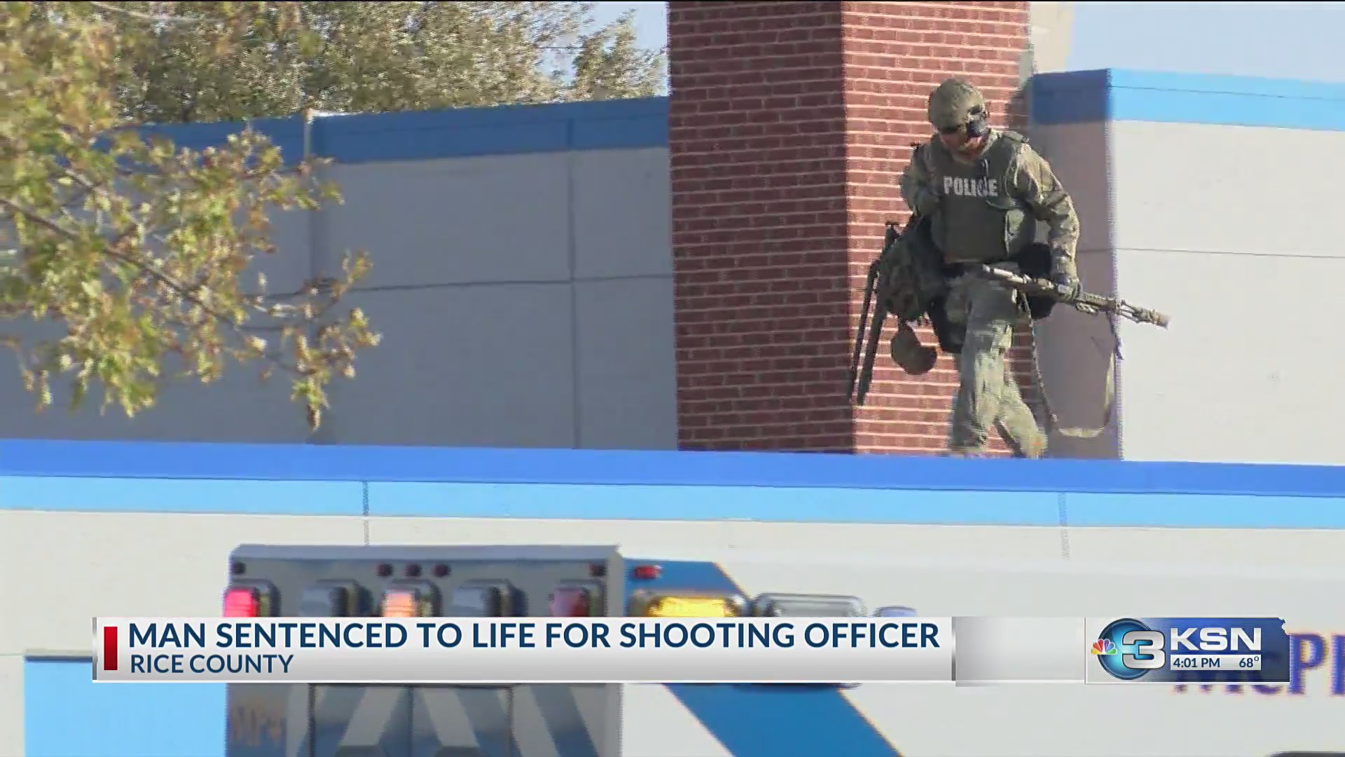 Man convicted of shooting Lyons officer sentenced to life in prison ...