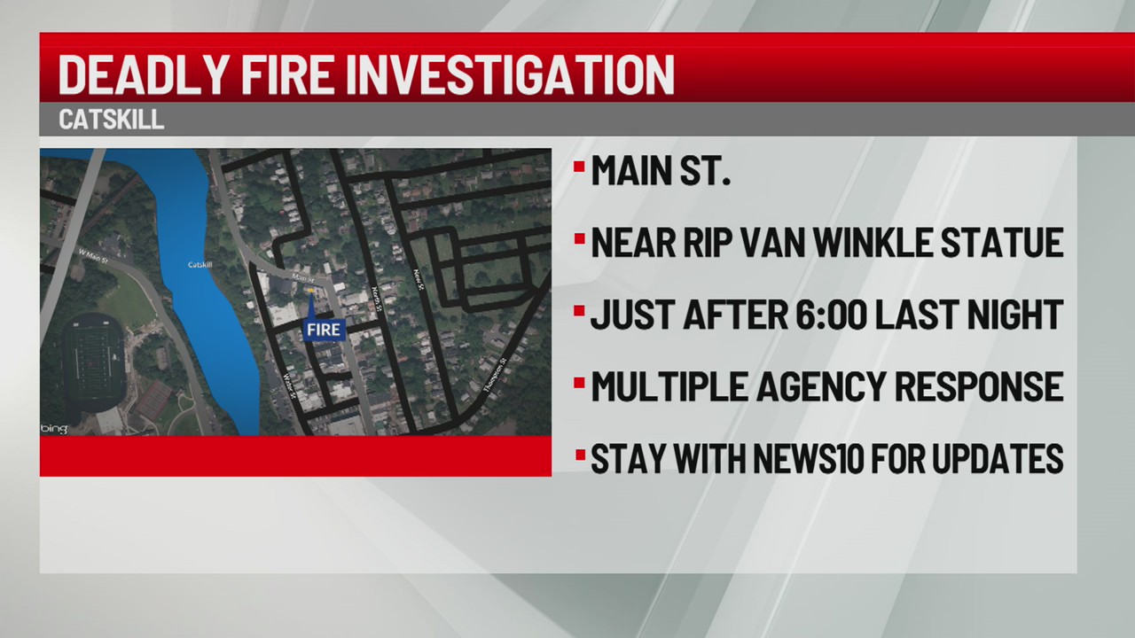 Deadly fire investigation underway in Catskill – NEWS10 ABC