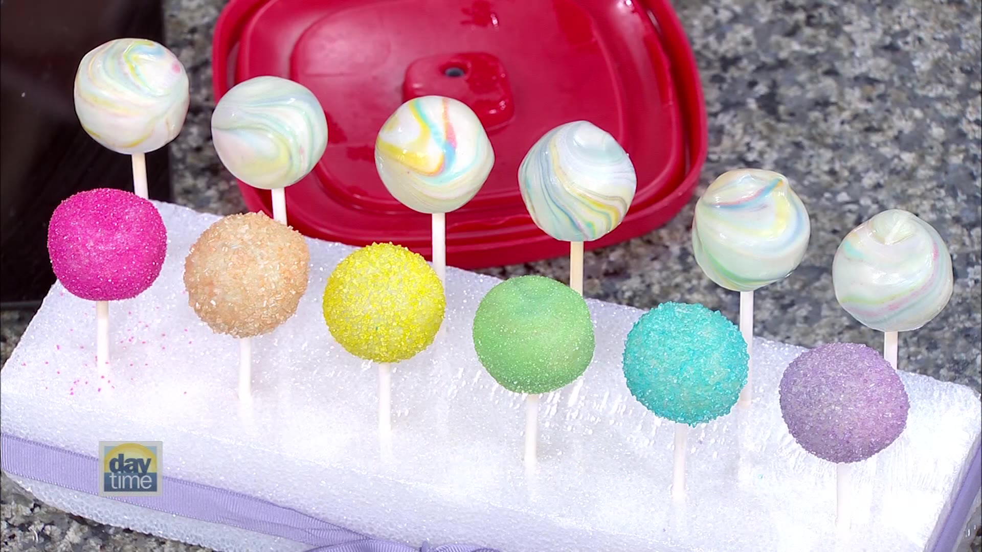 Marble cake pops | Daytime – WFLA