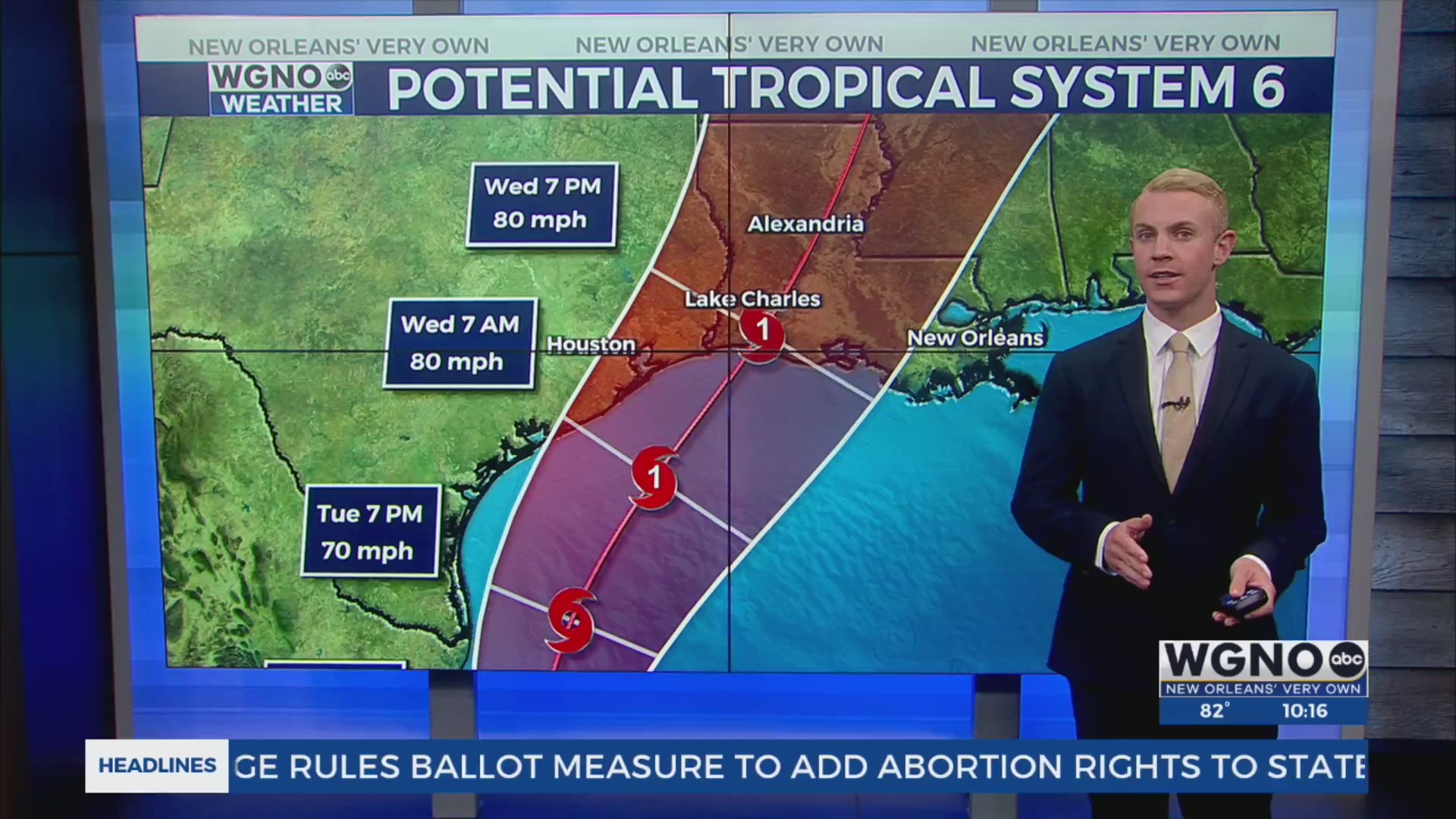 Forecast track shifts east: Hurricane landfall expected in Louisiana on ...