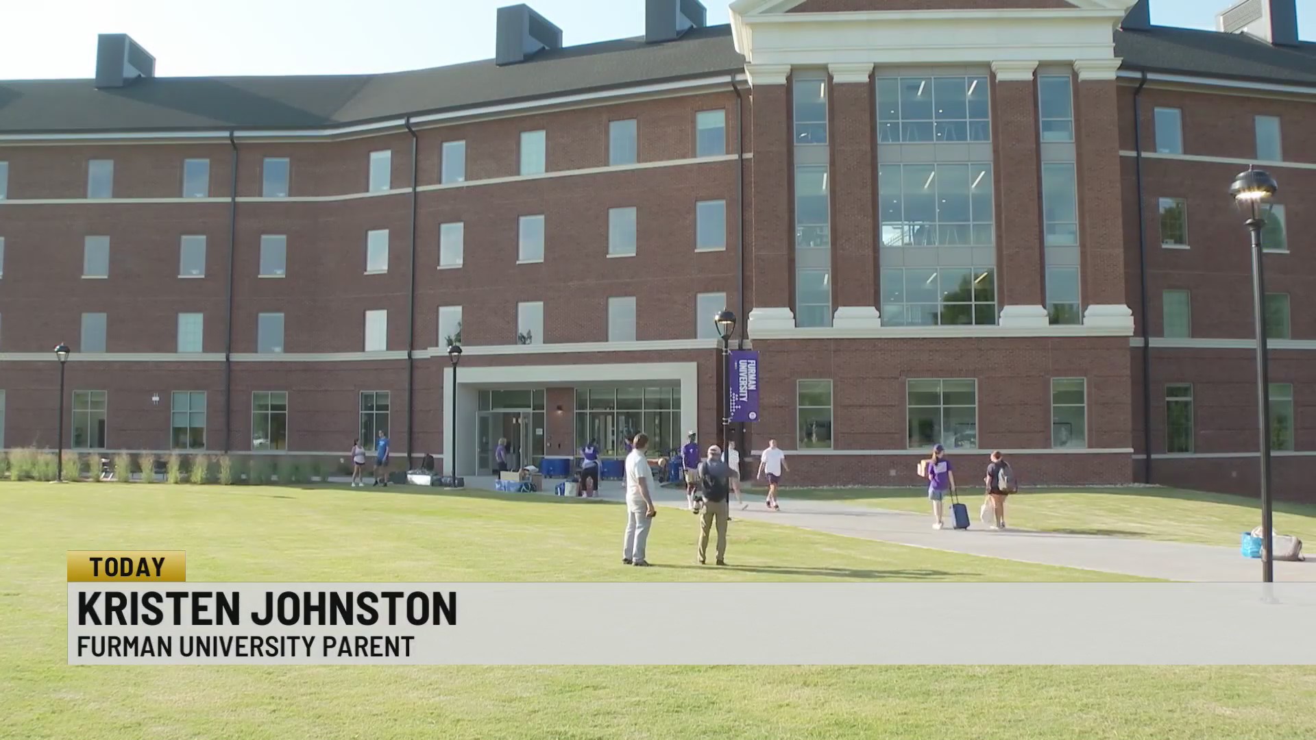 Furman University welcomes hundreds of first-year students to upgraded campus – WSPA 7NEWS