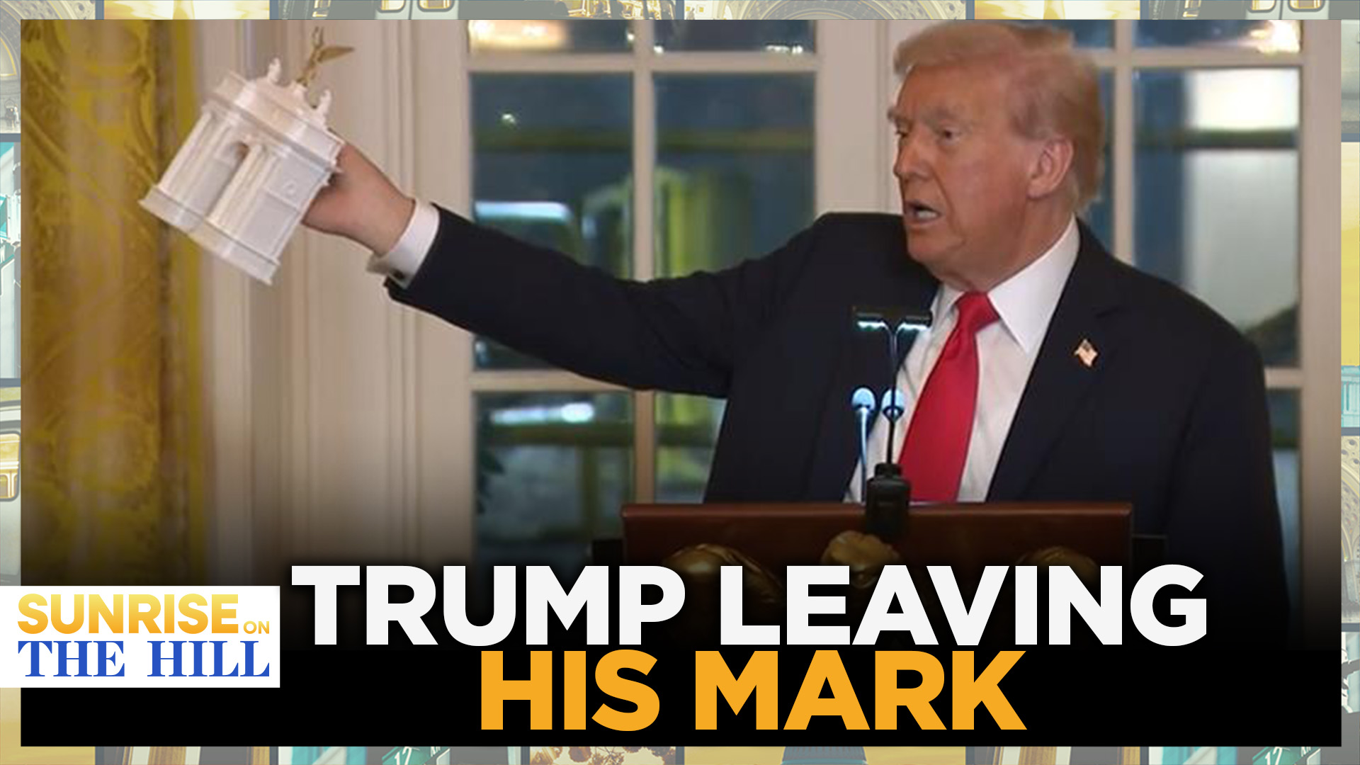 Trump Touts New ‘TRUMP ARC’ At Donor DINNER, Updates PROGRESS On White ...