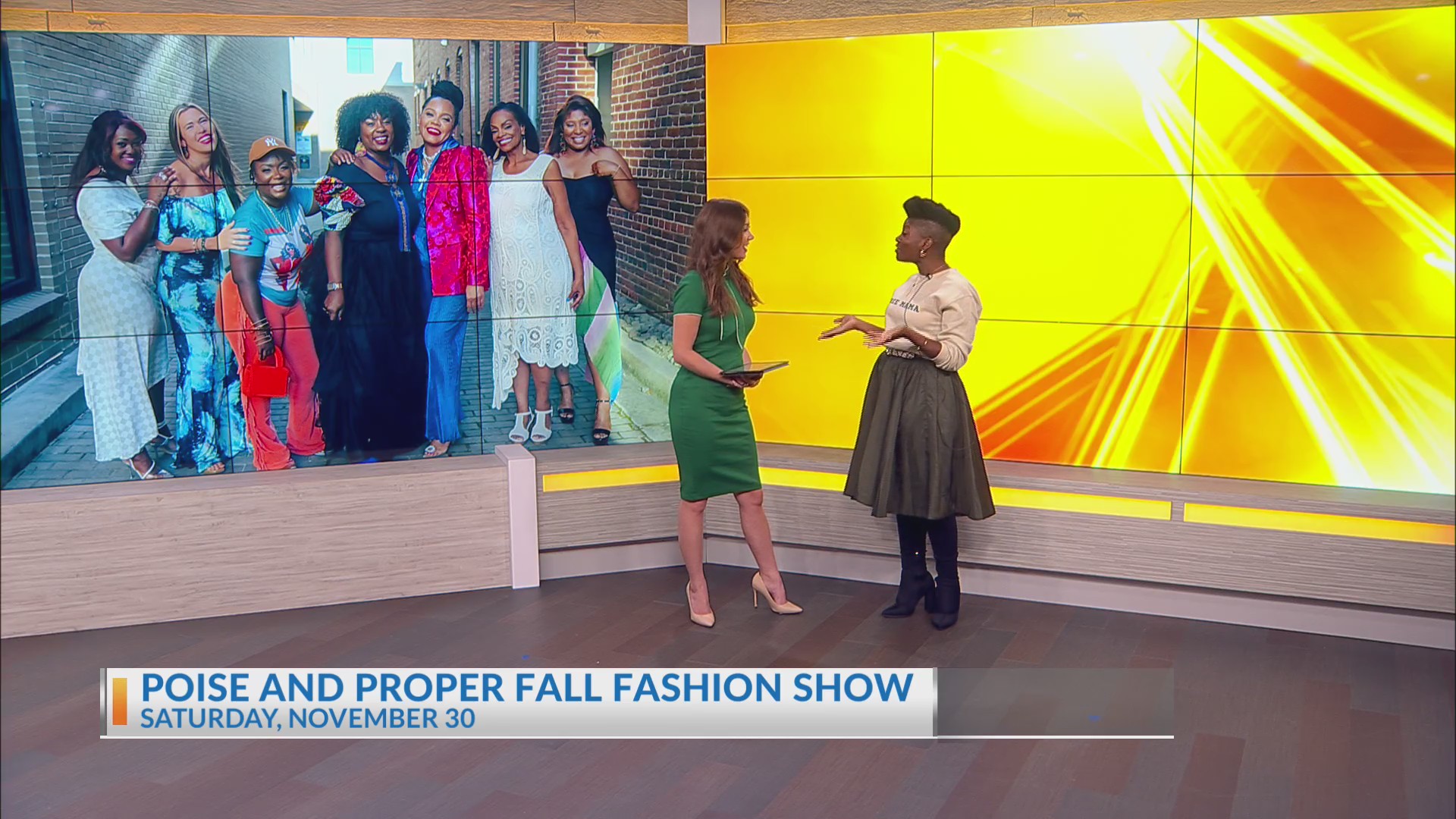Poised and Proper Fall Fashion Show – WCBD News 2