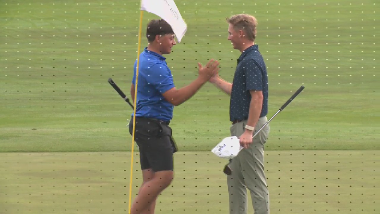 Dwenger’s Alex Holder wins sectional medalist honors with eagle on ...