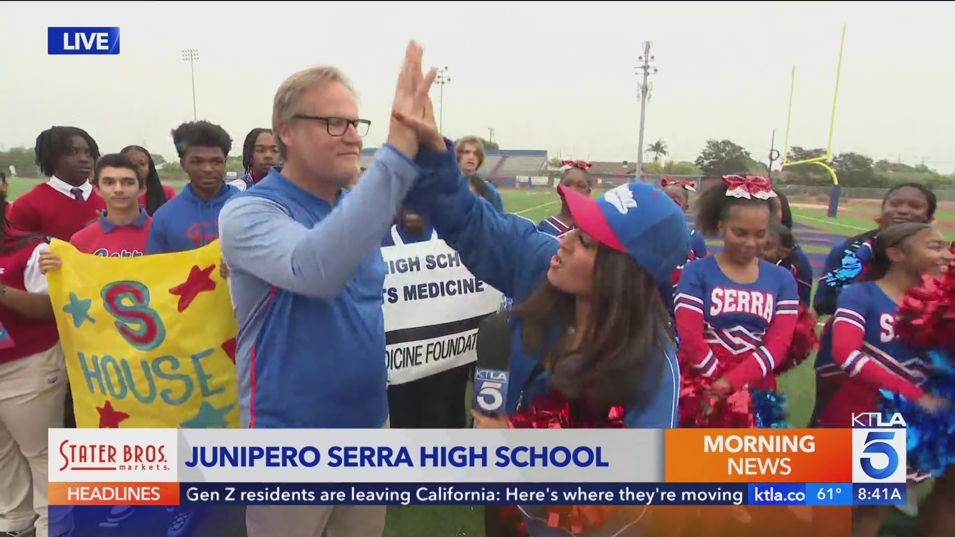 School Spirit Spotlight: Junipero Serra High School – KTLA