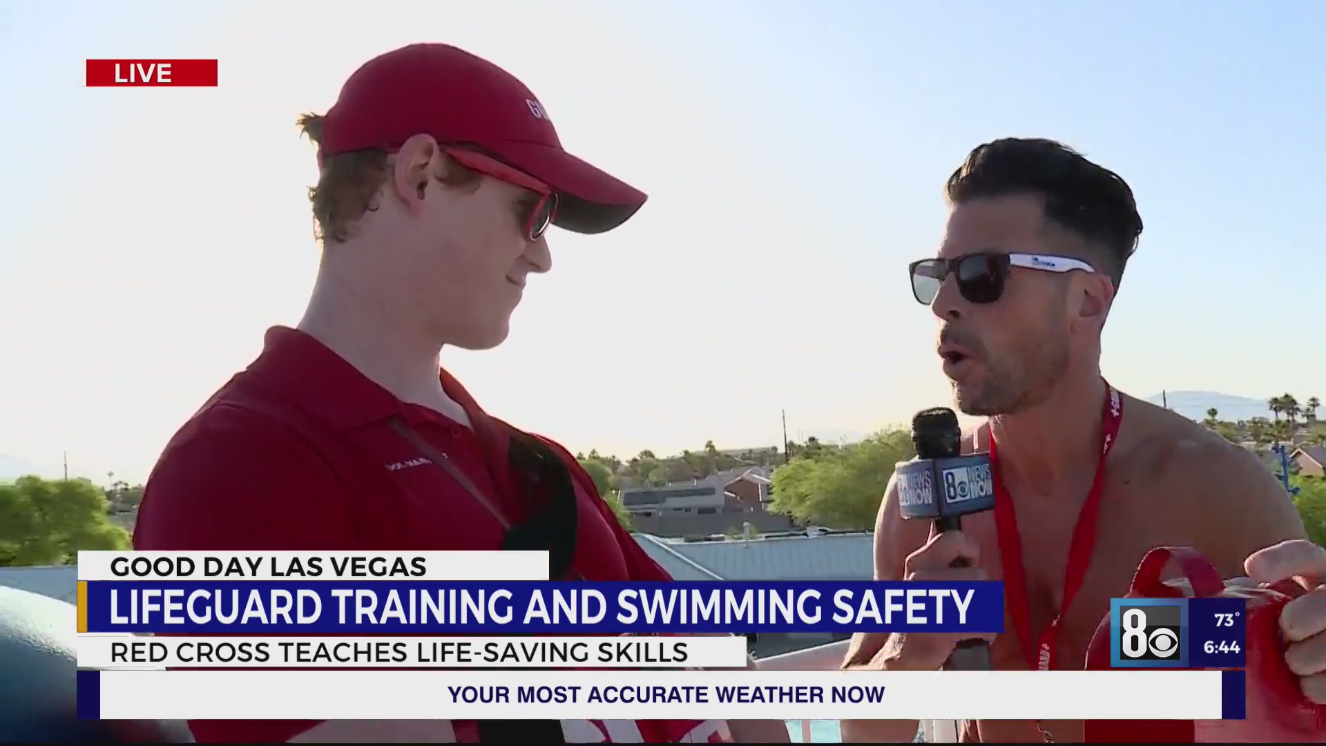 Red Cross highlights pool safety, lifeguard training tips as summer heats up – KLAS