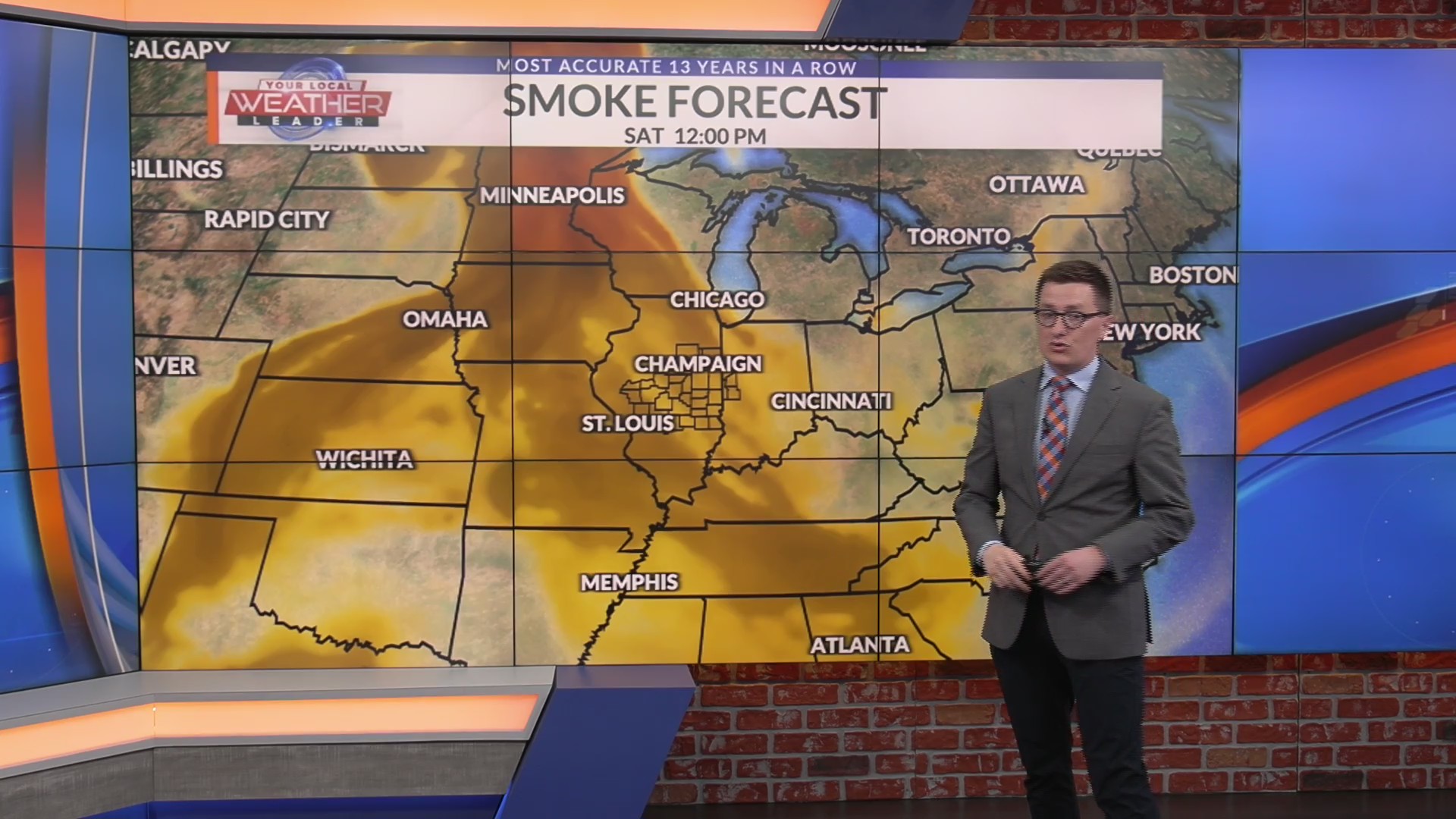 Jacob: “Wildfire smoke on the way this weekend” – WCIA.com