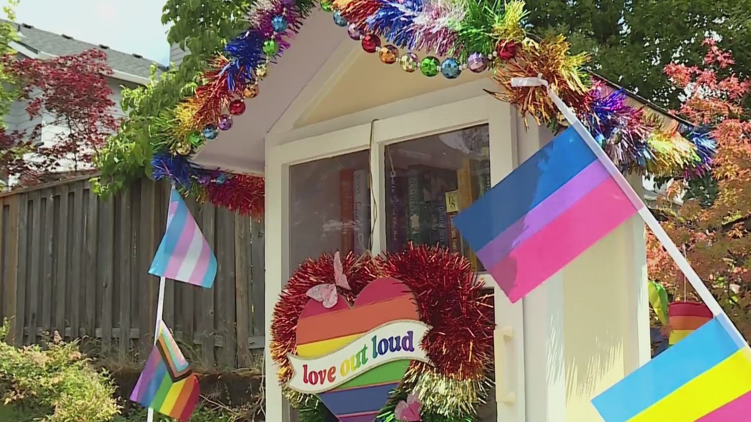 LGBTQ-themed free library wagon hopes to spread ‘queer joy’ for ...