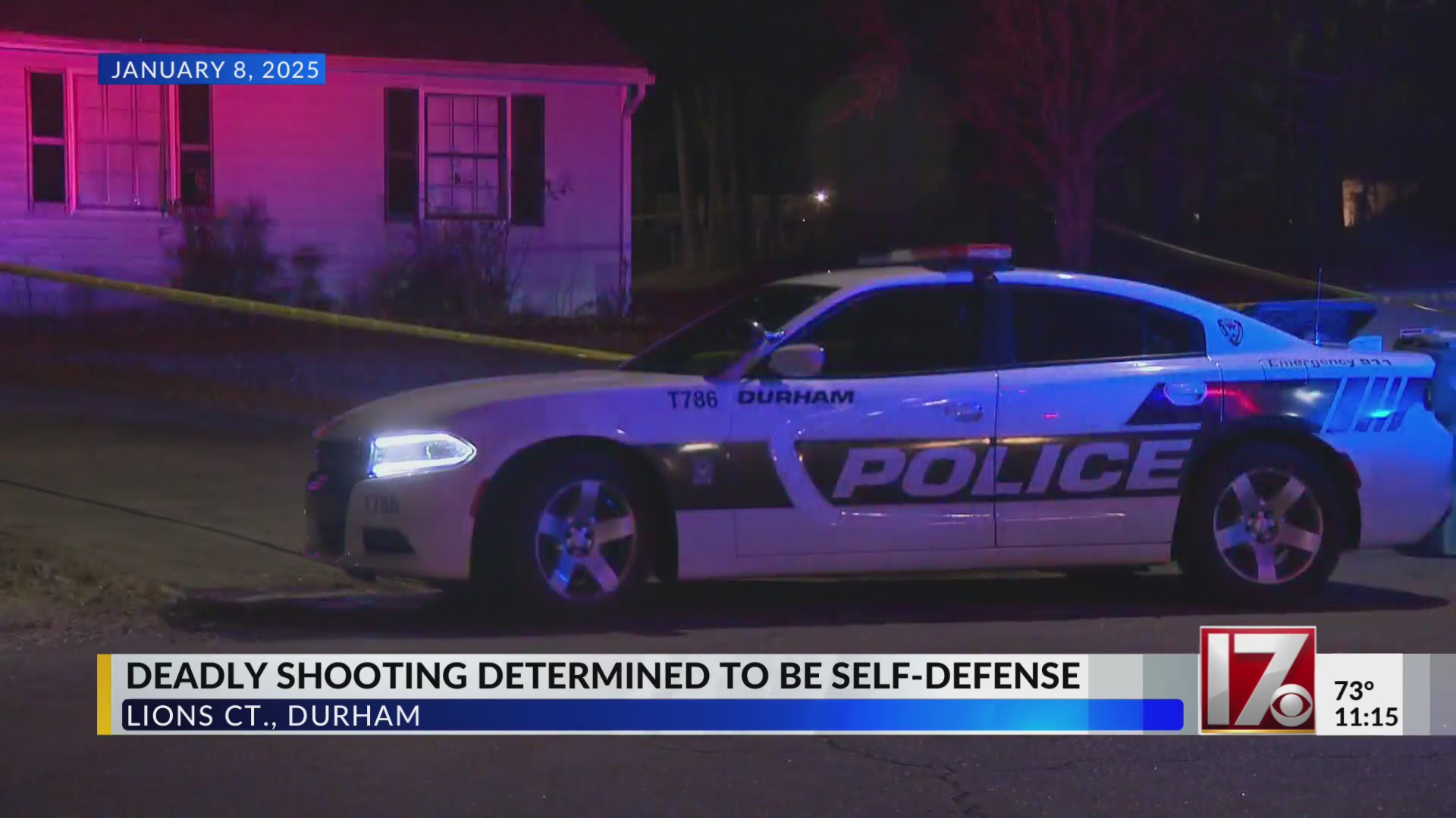 Deadly Durham shooting determined to be self-defense – CBS17.com