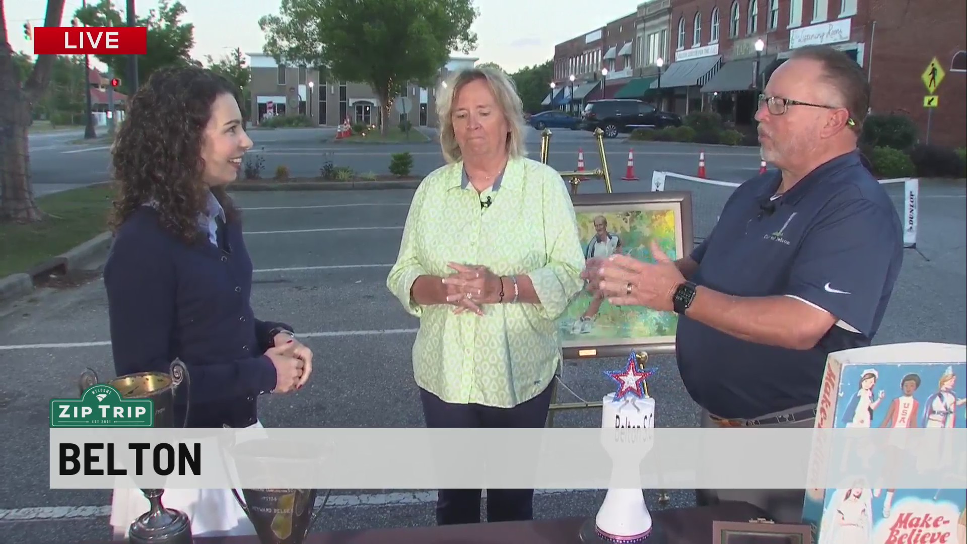 Zip Trip Belton: Mayor Eleanor Dorn and City Administrator Alan Sims ...