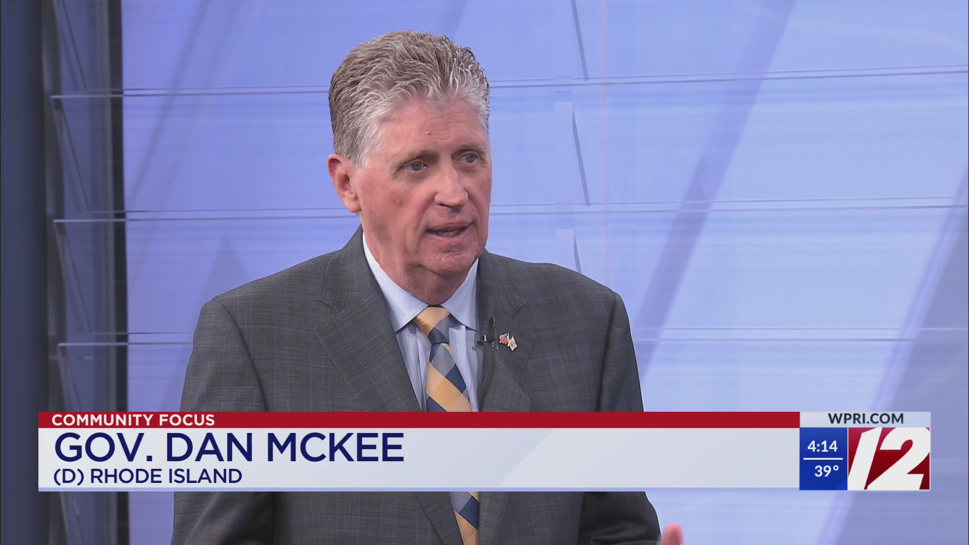 Community Focus: RI Gov. Dan McKee – WPRI.com
