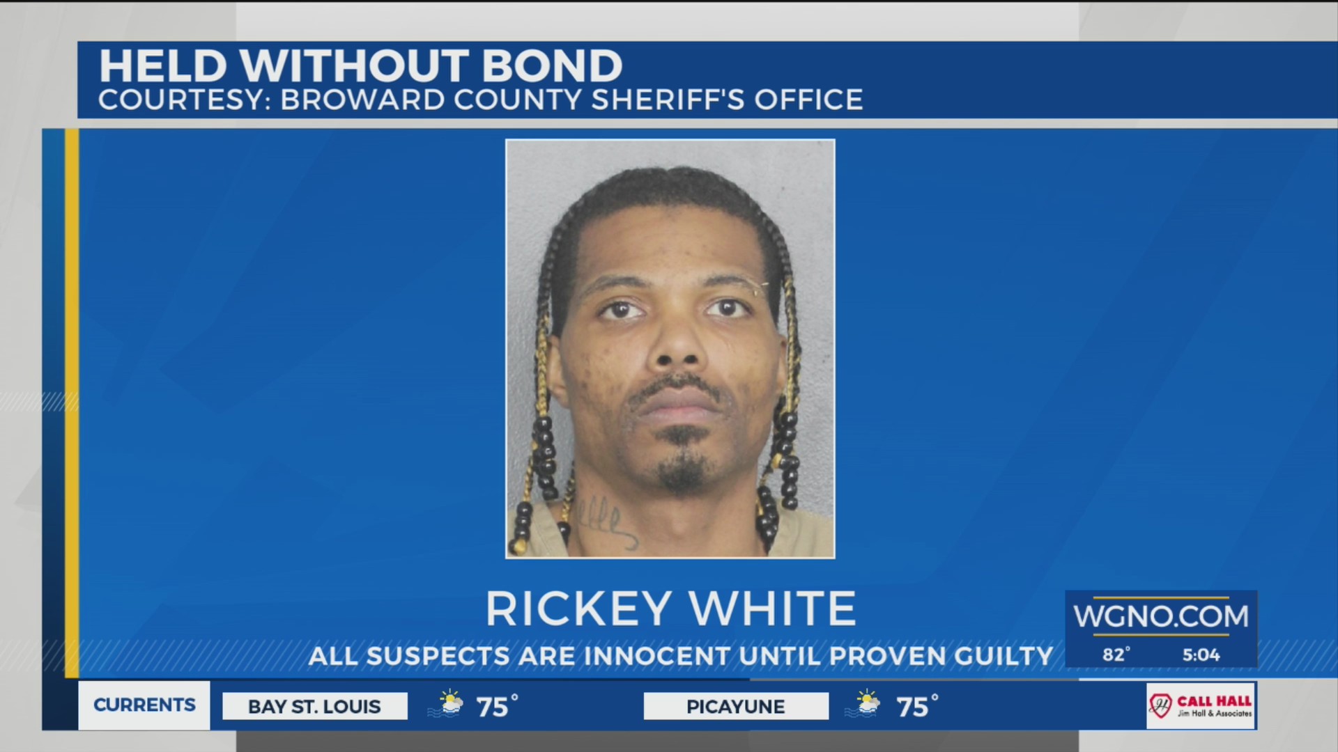 Rickey White held without bond in Kansas City reporter death case – WGNO