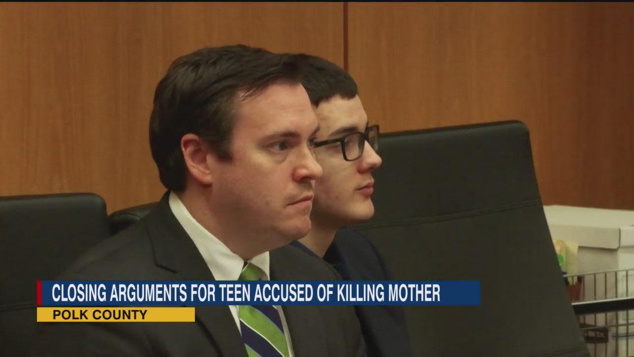 SON KILLS MOTHER: Jurors hear closing arguments in Collin Griffith ...
