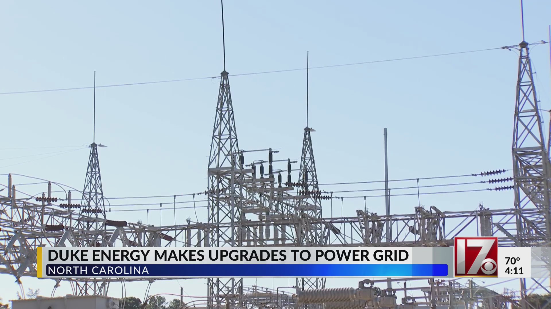 Duke Energy makes upgrades to power grid across Triangle – CBS17.com