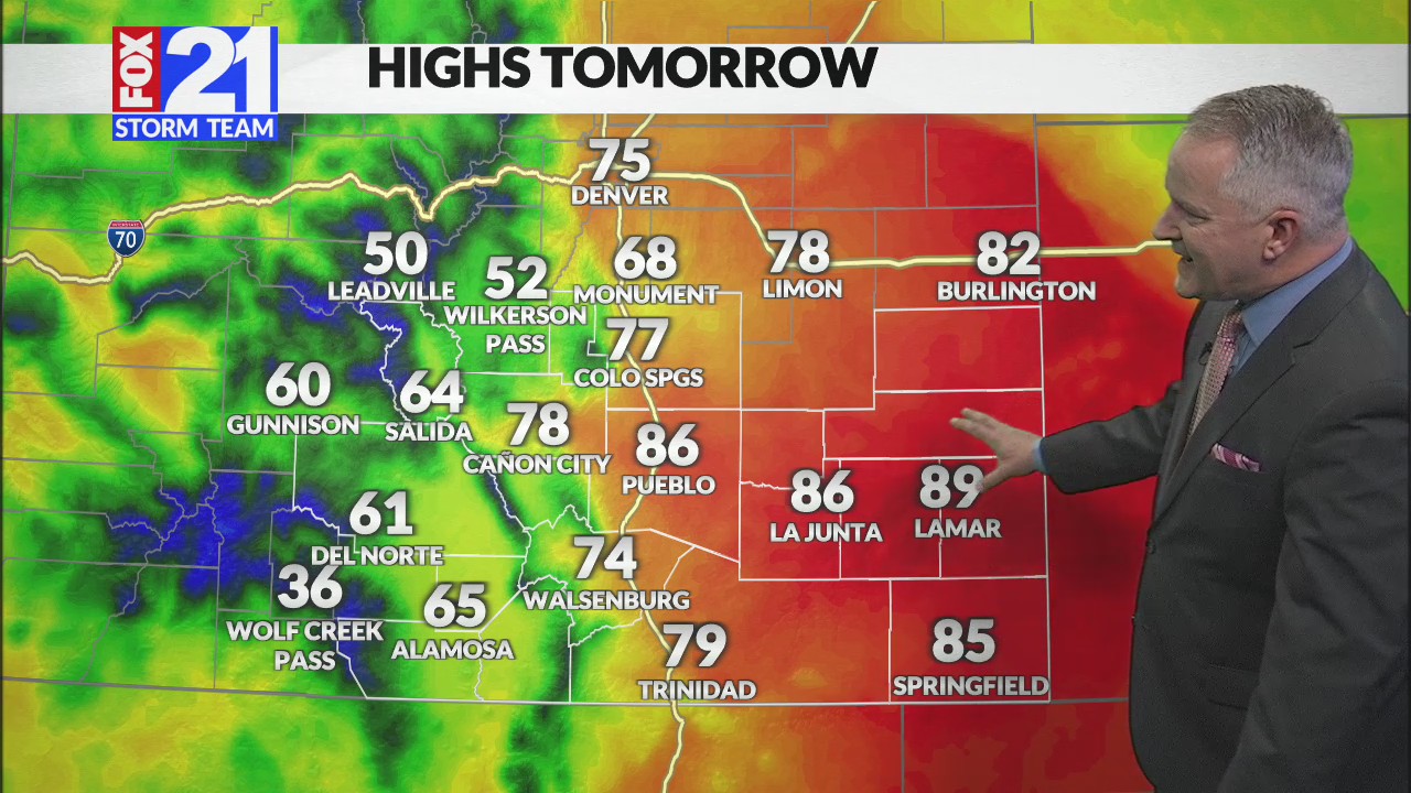 Fox 21 Storm Team Forecast – FOX21 News Colorado