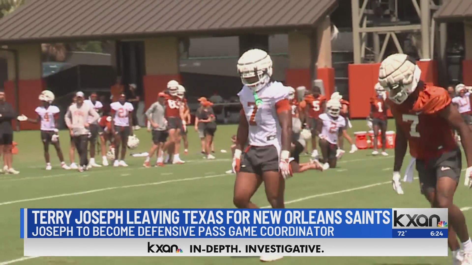 Texas defensive assistant Terry Joseph leaving for the NFL – KXAN Austin