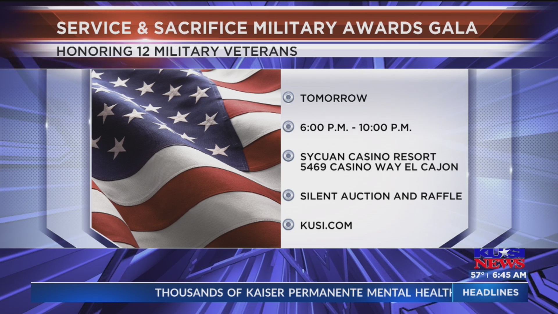 Service & Sacrifice Military Awards Gala to honor 12 military veterans ...