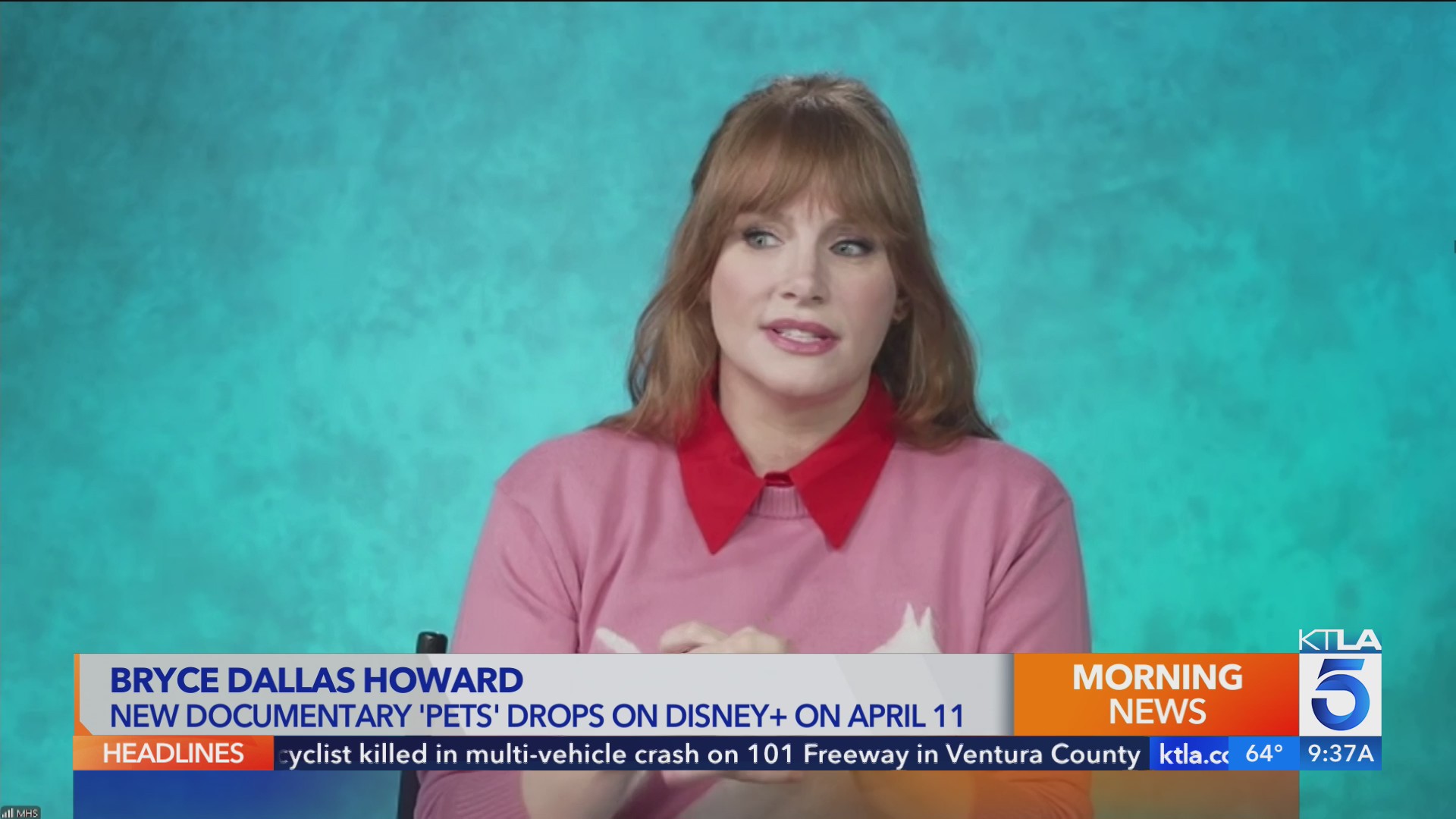 Bryce Dallas Howard details new Disney+ documentary – KTLA