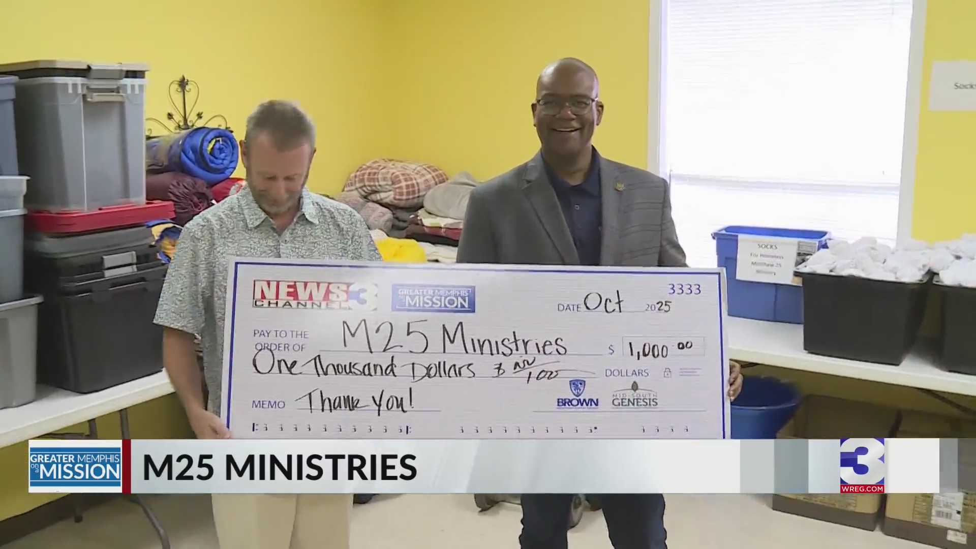 Greater Memphis On A Mission: M25 Ministries – WREG.com