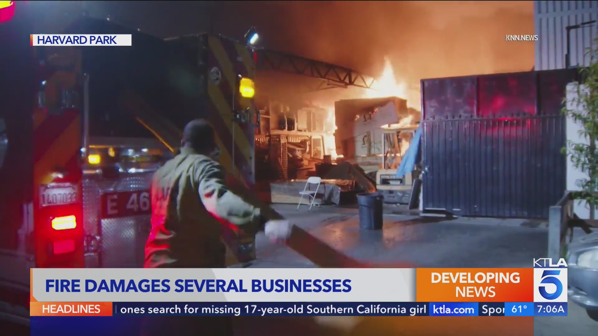 ‘Everything is gone’: Fire wipes out row of businesses in Harvard Park ...