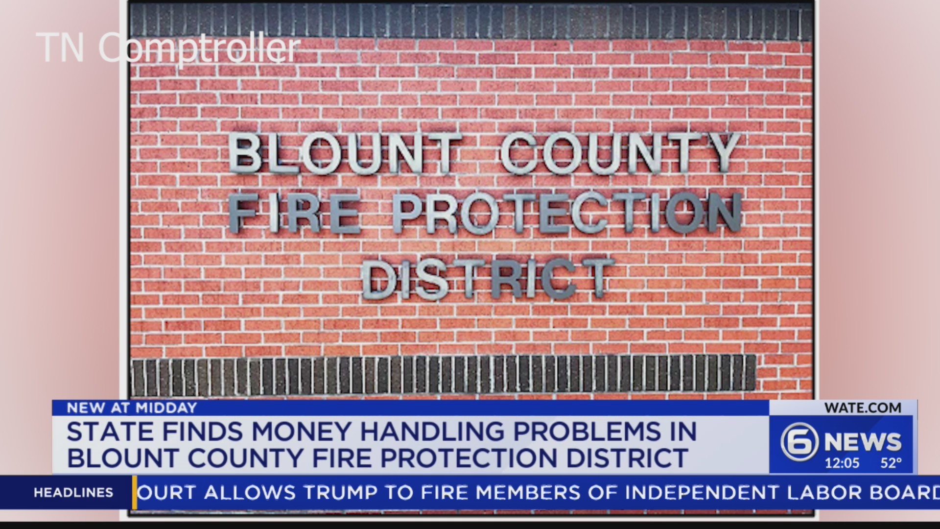 $5.7K missing from Blount County Fire Protection District ...