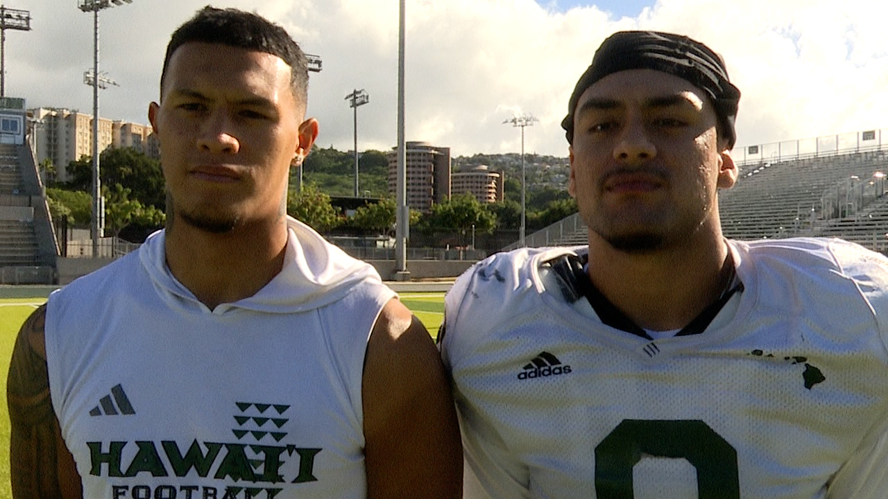 Brought in by Rolo, UH Football seniors Panoke & Emerson near end of ...