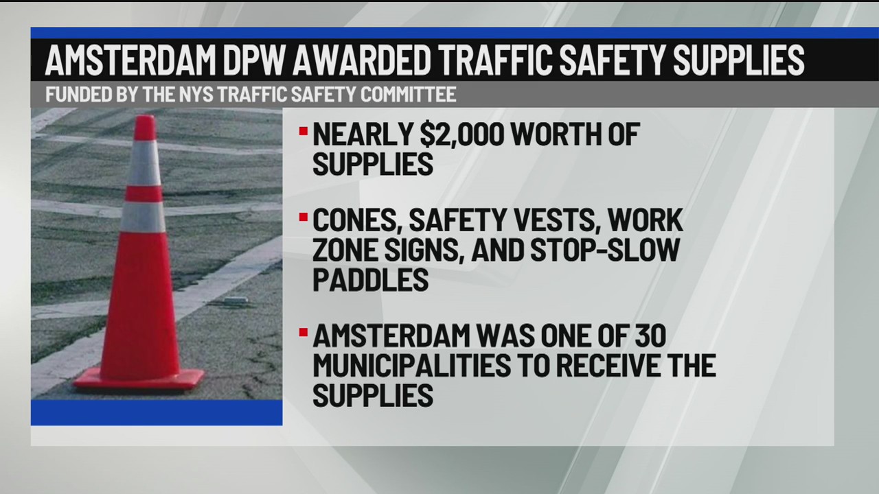 Amsterdam DPW awarded traffic safety supplies – NEWS10 ABC