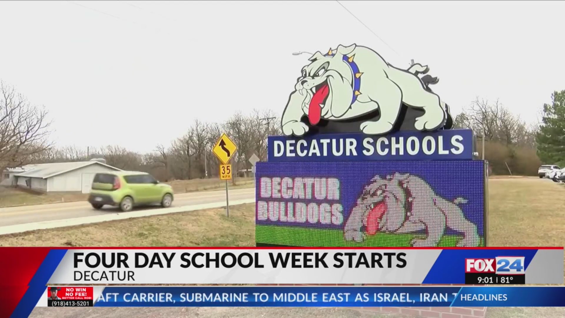 Decatur school district’s four-day school week starts Tuesday – KNWA FOX24