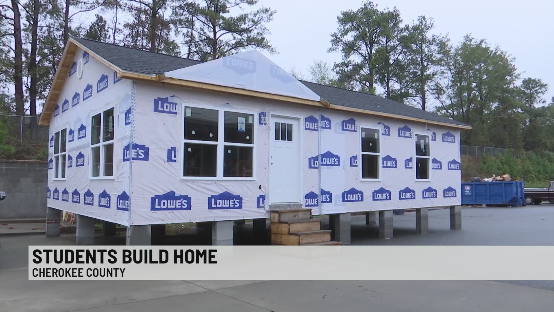 Cherokee Co. High School students build home for Habitat for Humanity ...