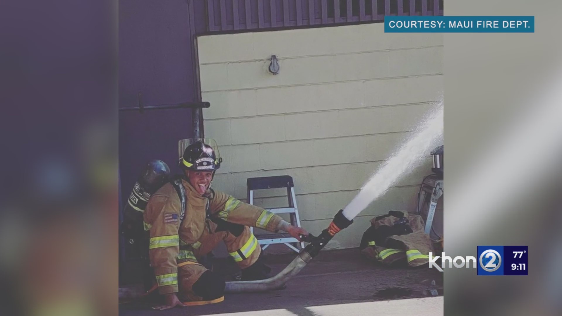 Maui man to be honored at National Fallen Firefighters Memorial event ...
