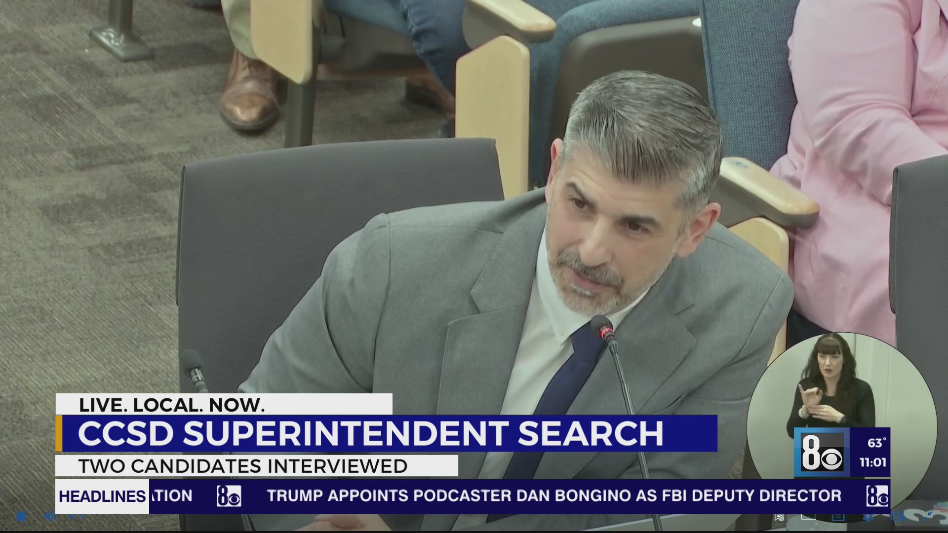 School board begins interviews for next CCSD superintendent – KLAS