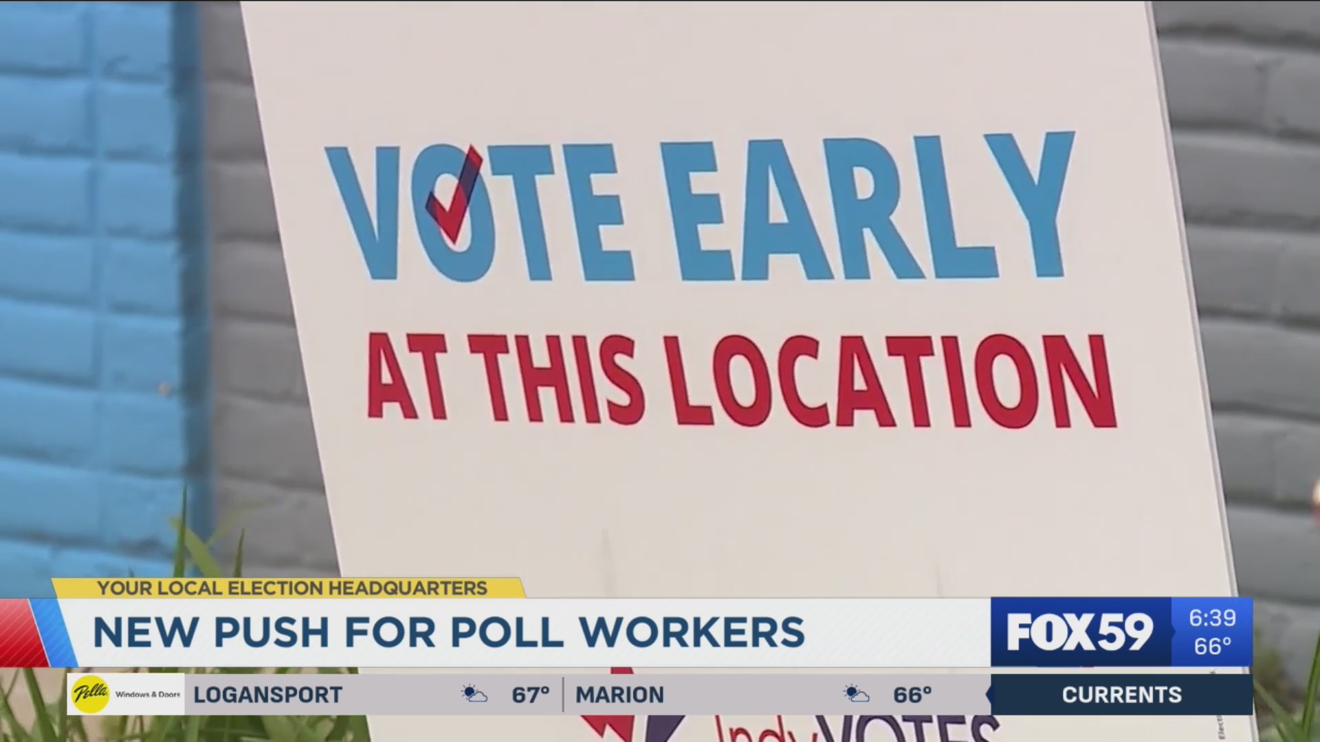 Indiana seeking more poll workers for Election Day – Fox 59