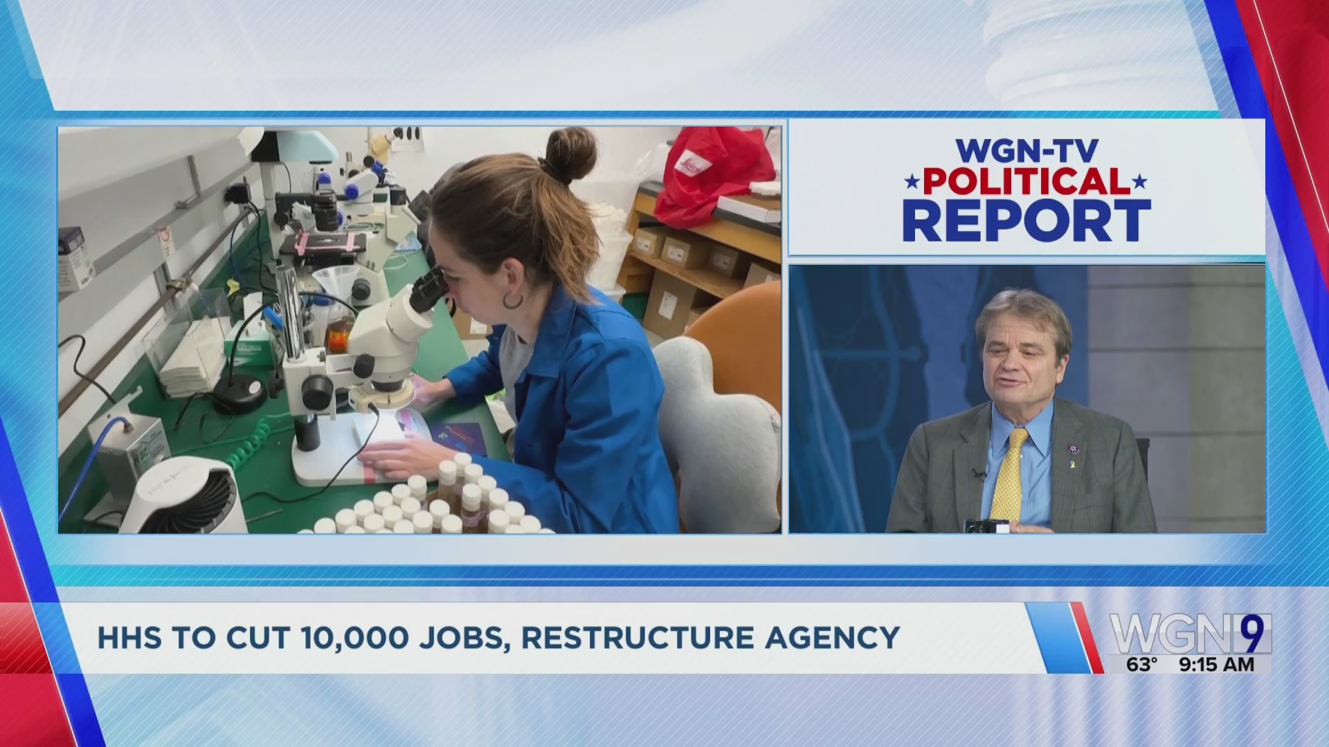 Rep. Mike Quigley on Signalgate, Pending Government Spending Cuts – WGN-TV