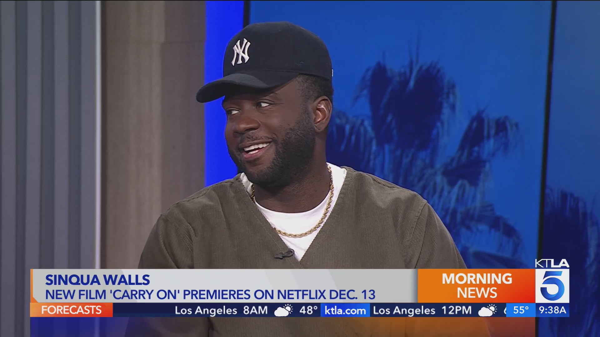 Sinqua Walls dishes on his new project with Netflix – KTLA