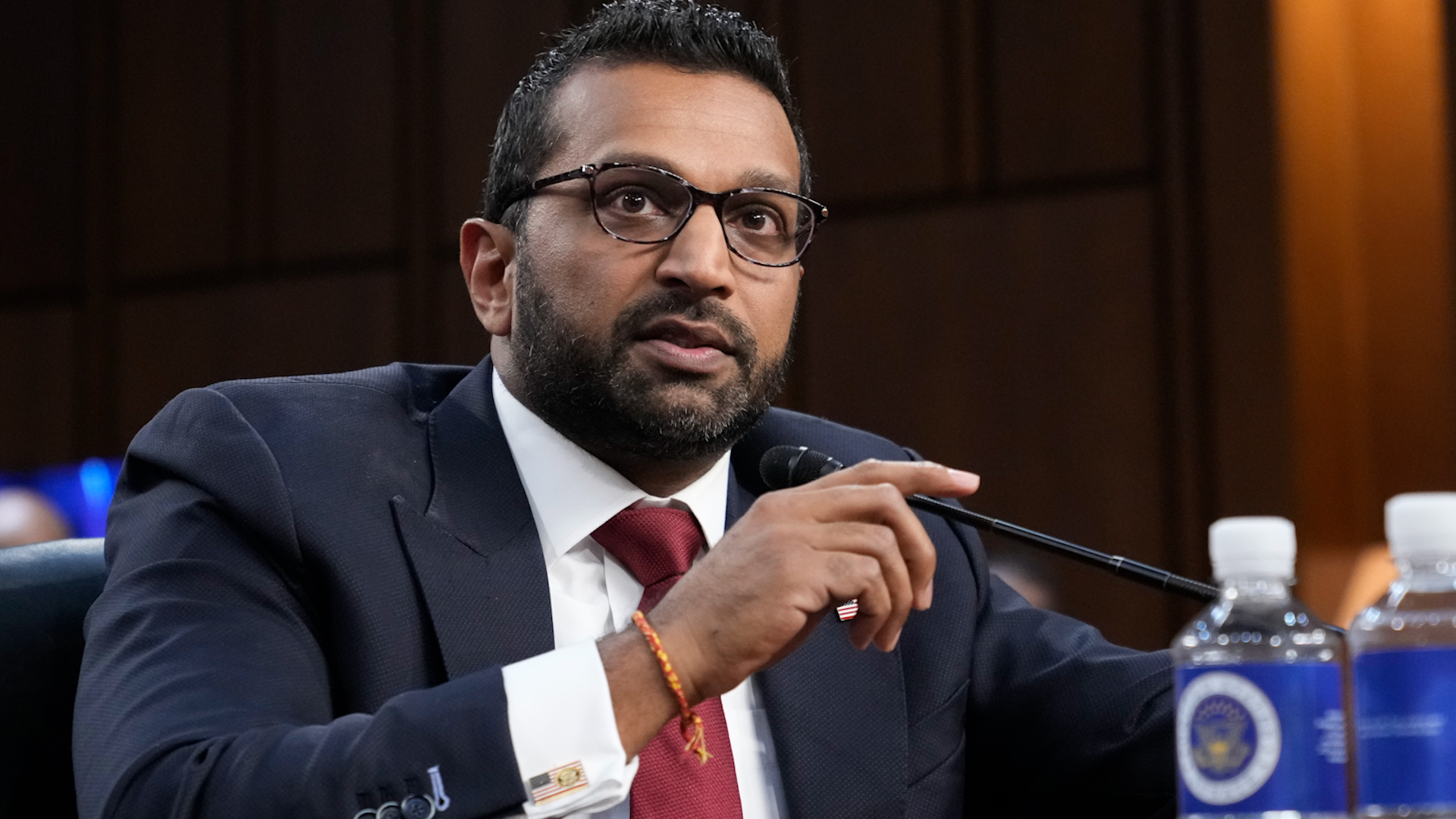 Patel dodges, demurs as Democrats press him on controversial statements ...