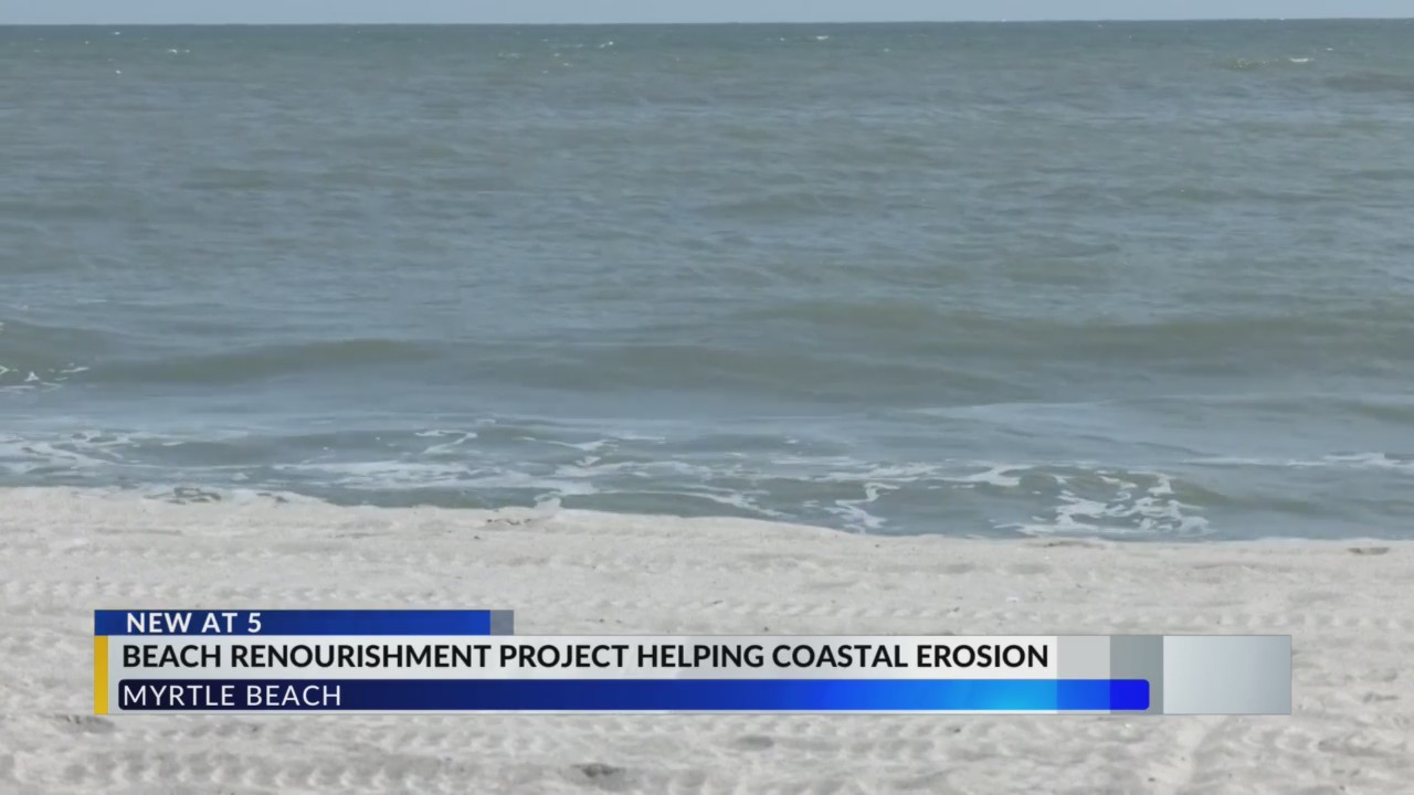 Grand Strand beach renourishment to begin in December – WBTW
